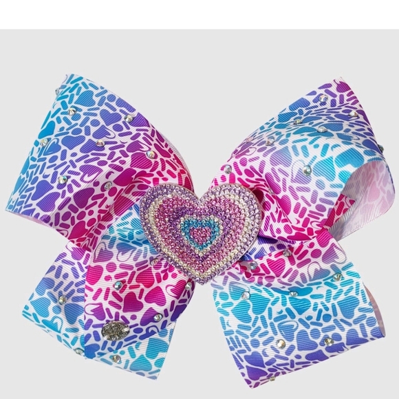 JoJo Siwa | Accessories | Jojo Siwa Heart Hair Bow | Poshmark